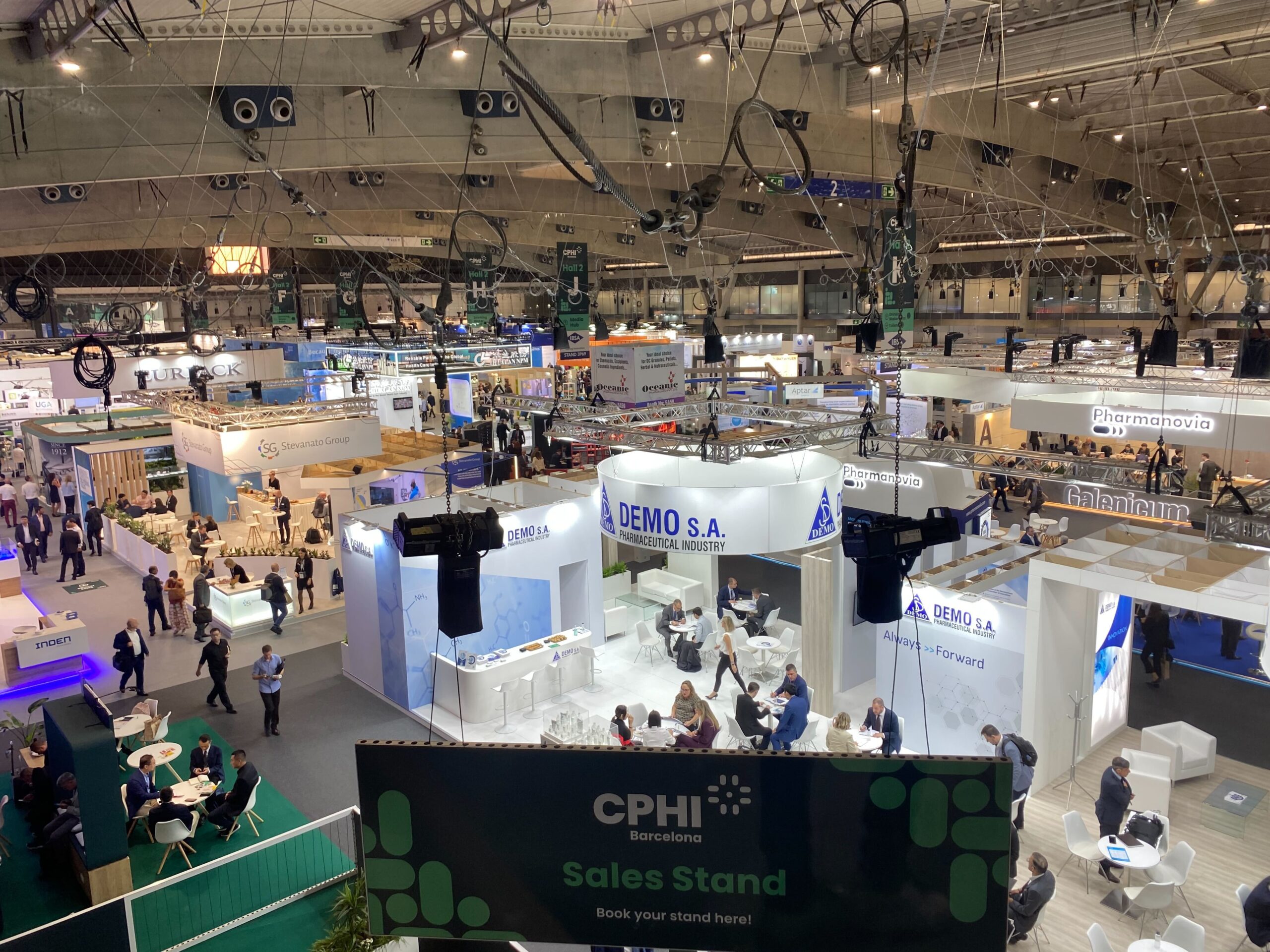 Booths from CPHI Worldwide 2023